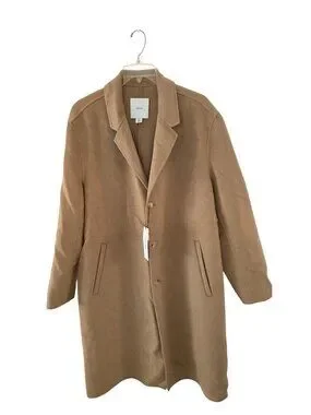 Calvin Klein | Jackets & Coats | Calvin Klein Mens Camel Wool Blend ...